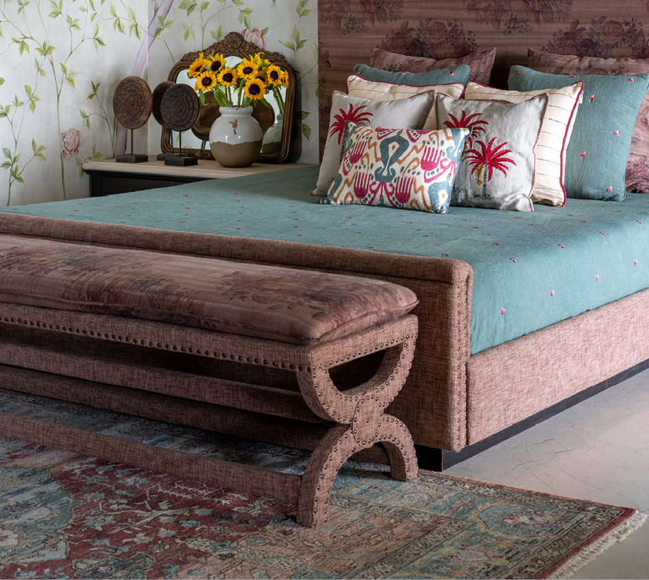 Eden Ottoman – Peacock Life by Shabnam Gupta