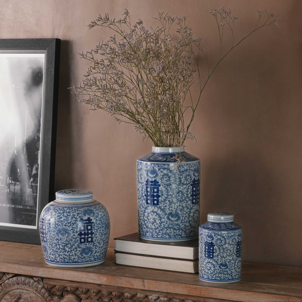 Oval Ginger Jar – Peacock Life by Shabnam Gupta