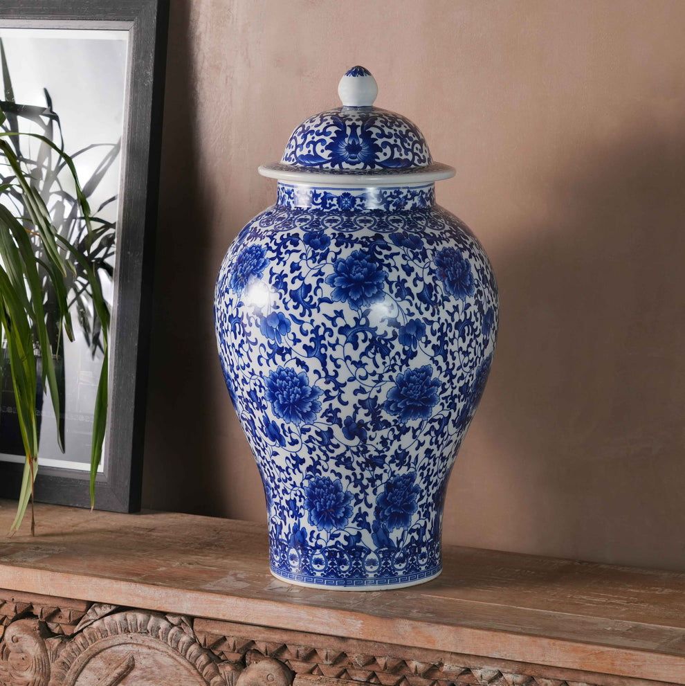 Vintage Ginger Jars – Peacock Life by Shabnam Gupta