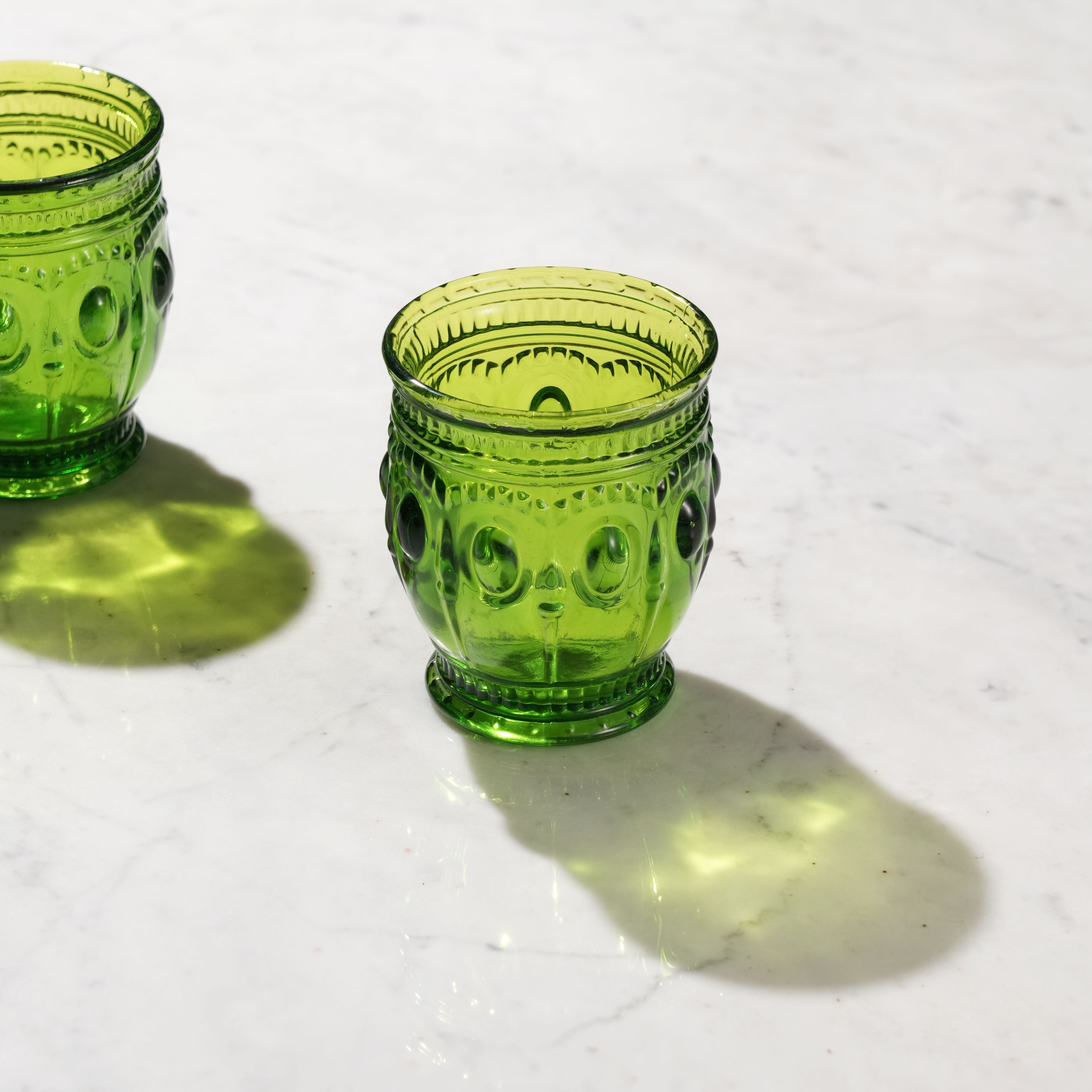 Amora Wine Glass (Olive) – Peacock Life by Shabnam Gupta
