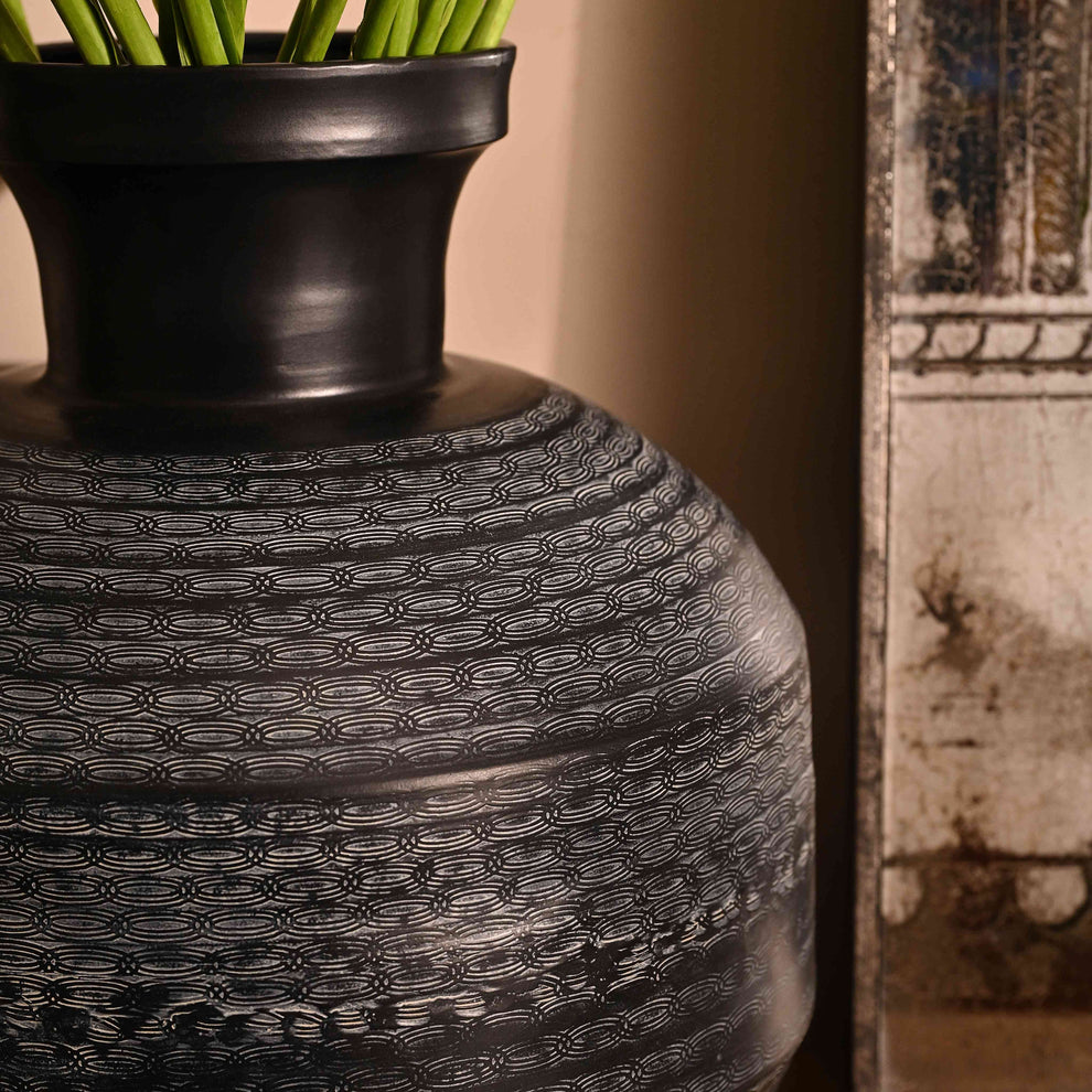 Twilight Kalash Vase – Peacock Life by Shabnam Gupta