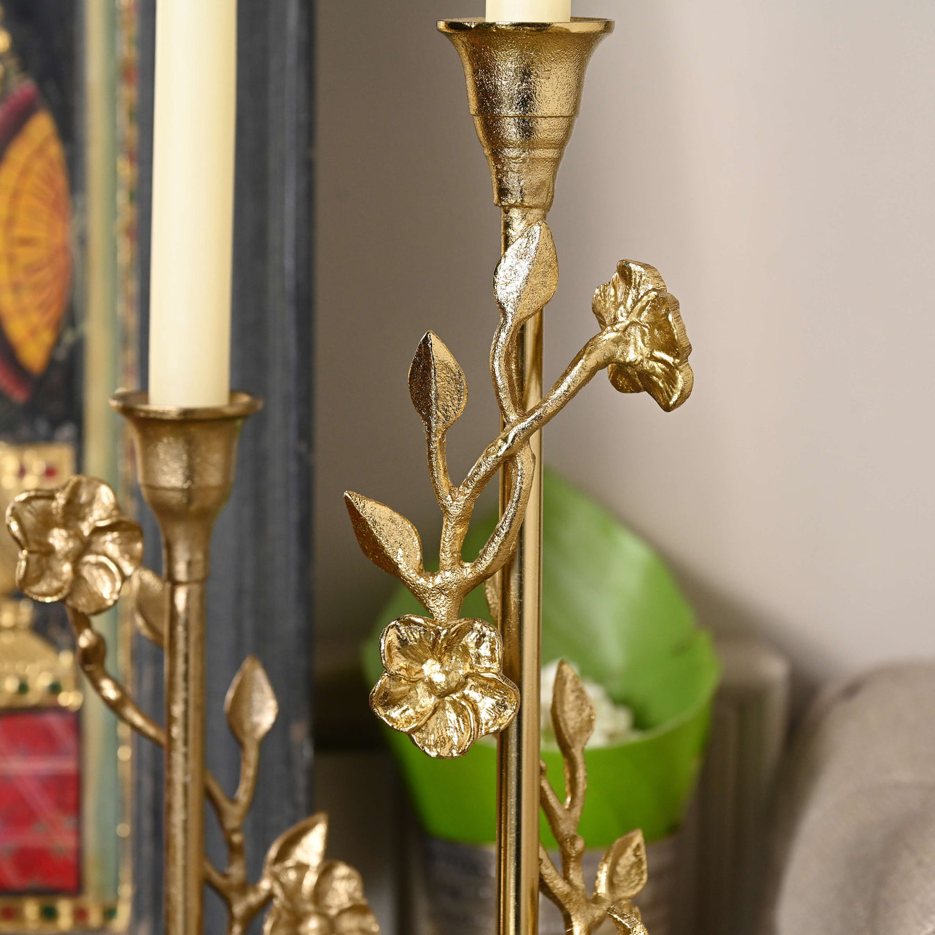 Tendril Candle Stand – Peacock Life by Shabnam Gupta