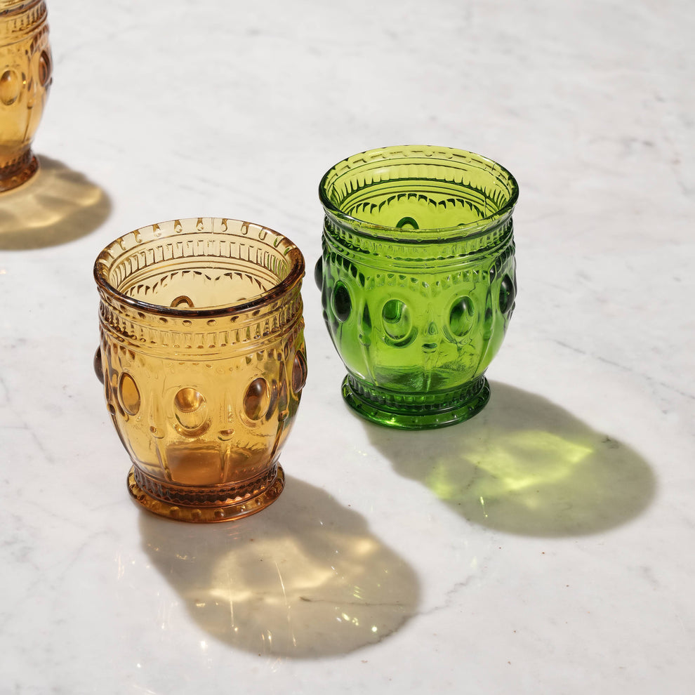 Amora Wine Glass (Olive) – Peacock Life by Shabnam Gupta