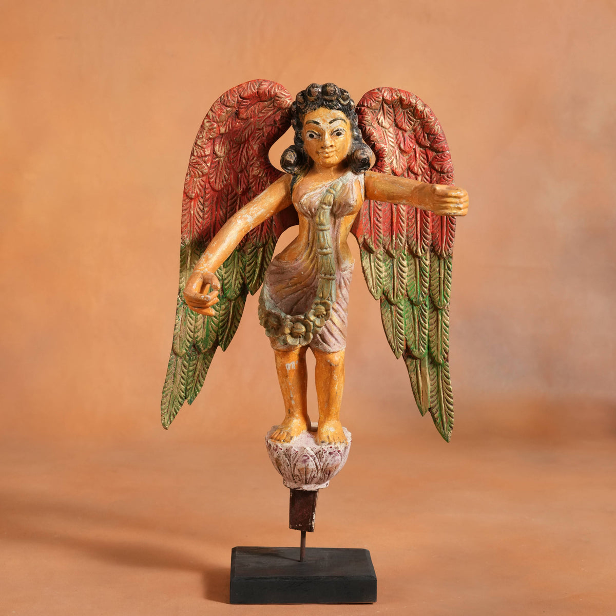 South Indian Angel Décor (One of One) – Peacock Life by Shabnam Gupta